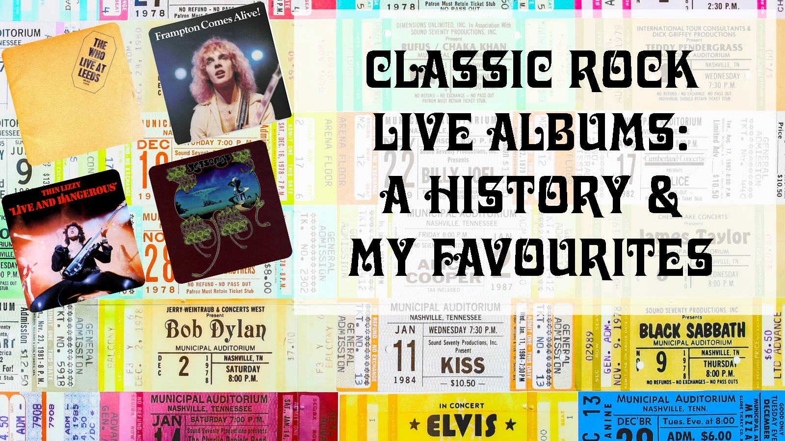 My 20 Favourite Classic Rock Live Albums: Part 1 – The Diversity of ...